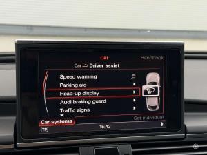 Black Audi A6 2012 in Utena, with an engine capacity of 2.97 L and mileage of 255 thousand km for 12950 €, photo 29 on AUTOMOTO.COM.LV