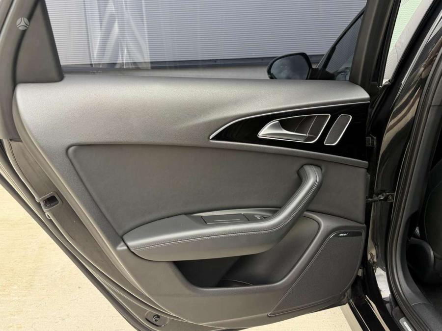Black Audi A6 2012 in Utena, with an engine capacity of 2.97 L and mileage of 255 thousand km for 12950 €, photo 33 on AUTOMOTO.COM.LV