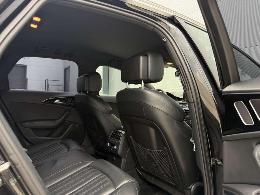 Black Audi A6 2012 in Utena, with an engine capacity of 2.97 L and mileage of 255 thousand km for 12950 €, photo 40 on AUTOMOTO.COM.LV