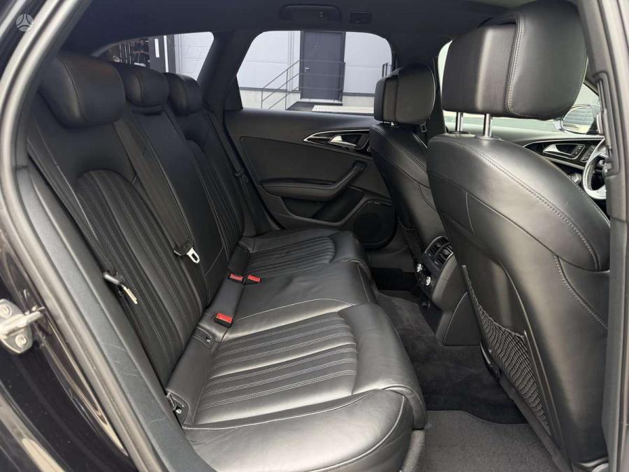 Black Audi A6 2012 in Utena, with an engine capacity of 2.97 L and mileage of 255 thousand km for 12950 €, photo 41 on AUTOMOTO.COM.LV