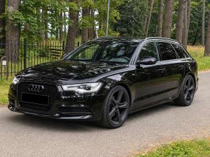 Melns Audi A6 2012 Viļņa, ar dzinēja tilpumu 2.97 L un nobraukumu 224 tūkst. km par 10900 €, foto  vietnē AUTOMOTO.COM.LV