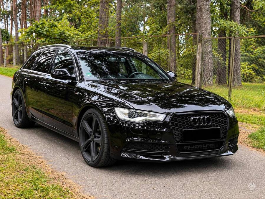 Melns Audi A6 2012 Viļņa, ar dzinēja tilpumu 2.97 L un nobraukumu 224 tūkst. km par 10900 €, foto 7 vietnē AUTOMOTO.COM.LV