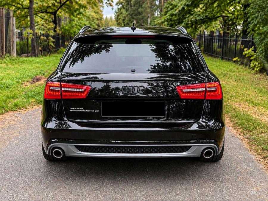 Melns Audi A6 2012 Viļņa, ar dzinēja tilpumu 2.97 L un nobraukumu 224 tūkst. km par 10900 €, foto 11 vietnē AUTOMOTO.COM.LV