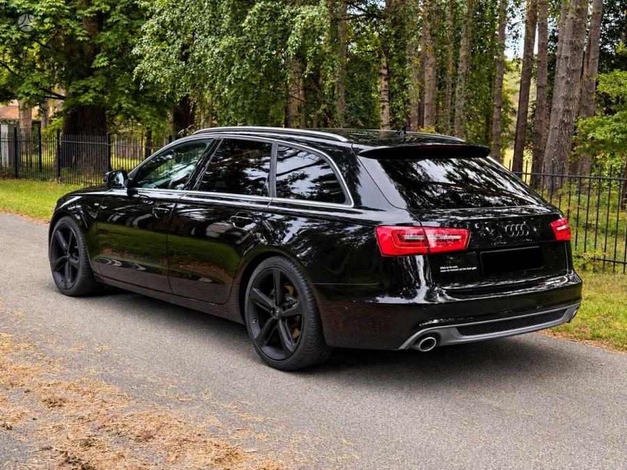 Melns Audi A6 2012 Viļņa, ar dzinēja tilpumu 2.97 L un nobraukumu 224 tūkst. km par 10900 €, foto 13 vietnē AUTOMOTO.COM.LV
