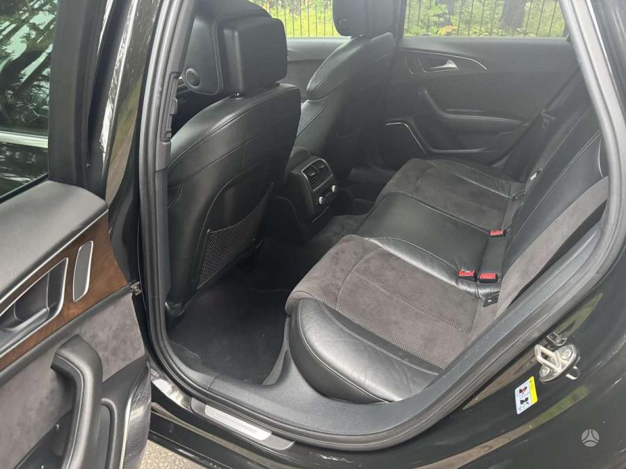 Melns Audi A6 2012 Viļņa, ar dzinēja tilpumu 2.97 L un nobraukumu 224 tūkst. km par 10900 €, foto 16 vietnē AUTOMOTO.COM.LV