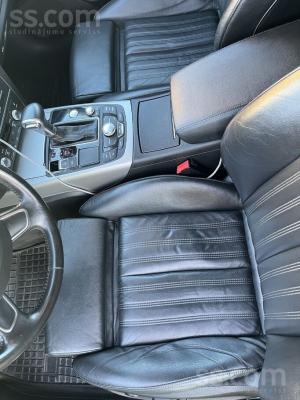 Black Audi A6 2012 in Riga, with an engine capacity of 3.00 L and mileage of 311 thousand km for 9200 €, photo 12 on AUTOMOTO.COM.LV