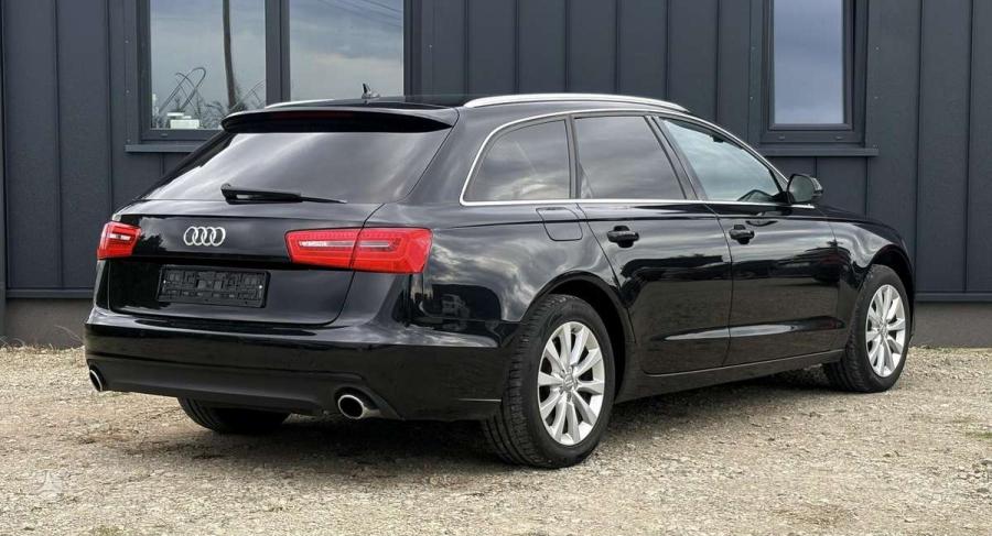 Black Audi A6 2012 in Klaipeda, with an engine capacity of 2.97 L and mileage of 196 thousand km for 8500 €, photo 8 on AUTOMOTO.COM.LV