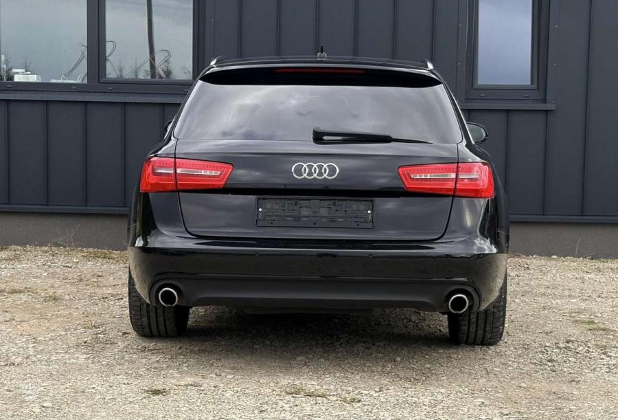 Black Audi A6 2012 in Klaipeda, with an engine capacity of 2.97 L and mileage of 196 thousand km for 8500 €, photo 9 on AUTOMOTO.COM.LV