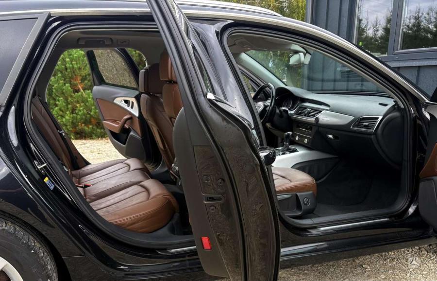 Black Audi A6 2012 in Klaipeda, with an engine capacity of 2.97 L and mileage of 196 thousand km for 8500 €, photo 13 on AUTOMOTO.COM.LV