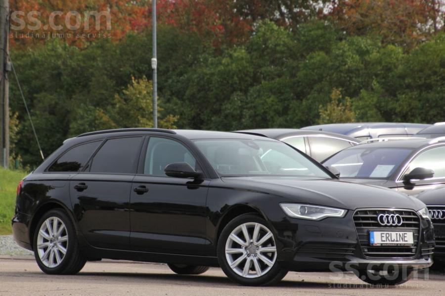 Black Audi A6 2012 in Tukums, with an engine capacity of 2.00 L and mileage of 304 thousand km for 8500 €, photo 4 on AUTOMOTO.COM.LV