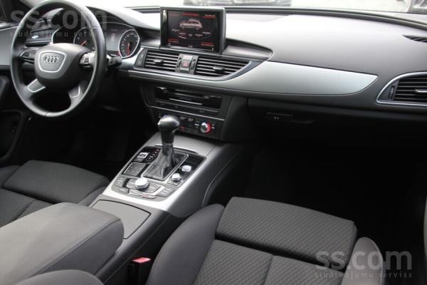 Black Audi A6 2012 in Tukums, with an engine capacity of 2.00 L and mileage of 304 thousand km for 8500 €, photo 6 on AUTOMOTO.COM.LV
