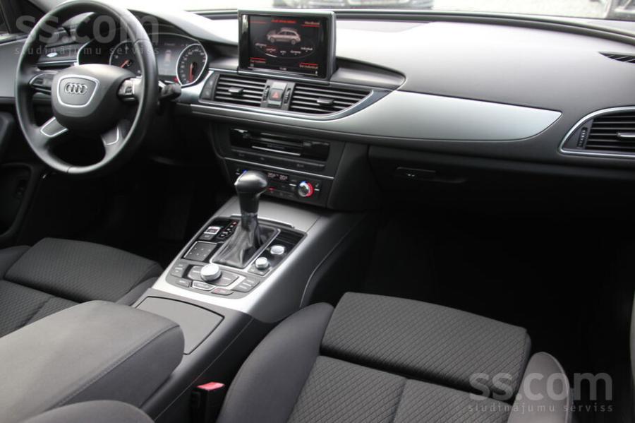 Black Audi A6 2012 in Tukums, with an engine capacity of 2.00 L and mileage of 304 thousand km for 8500 €, photo 6 on AUTOMOTO.COM.LV