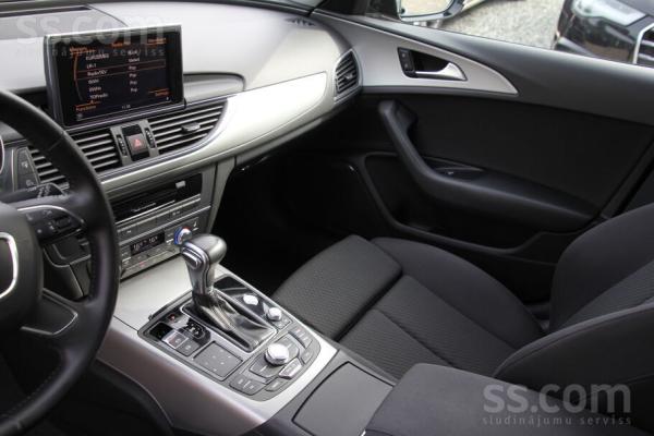 Black Audi A6 2012 in Tukums, with an engine capacity of 2.00 L and mileage of 304 thousand km for 8500 €, photo 8 on AUTOMOTO.COM.LV
