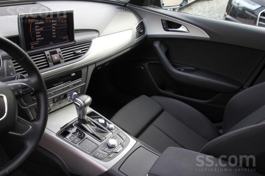 Black Audi A6 2012 in Tukums, with an engine capacity of 2.00 L and mileage of 304 thousand km for 8500 €, photo 8 on AUTOMOTO.COM.LV