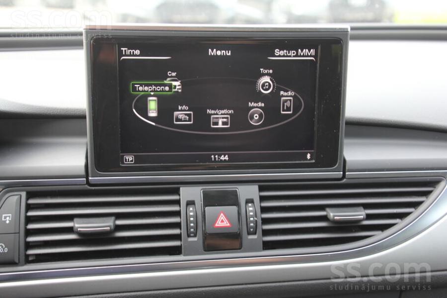 Black Audi A6 2012 in Tukums, with an engine capacity of 2.00 L and mileage of 304 thousand km for 8500 €, photo 17 on AUTOMOTO.COM.LV