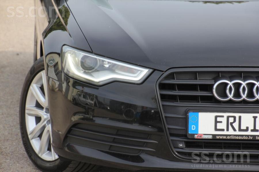 Black Audi A6 2012 in Tukums, with an engine capacity of 2.00 L and mileage of 304 thousand km for 8500 €, photo 27 on AUTOMOTO.COM.LV