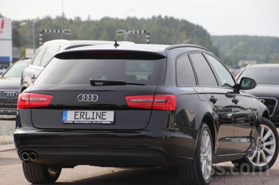 Black Audi A6 2012 in Tukums, with an engine capacity of 2.00 L and mileage of 304 thousand km for 8500 €, photo 28 on AUTOMOTO.COM.LV