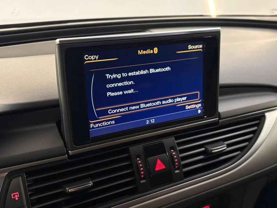 Melns Audi A6 2012 Marijampole, ar dzinēja tilpumu 2.97 L un nobraukumu 268 tūkst. km par 10450 €, foto 6 vietnē AUTOMOTO.COM.LV