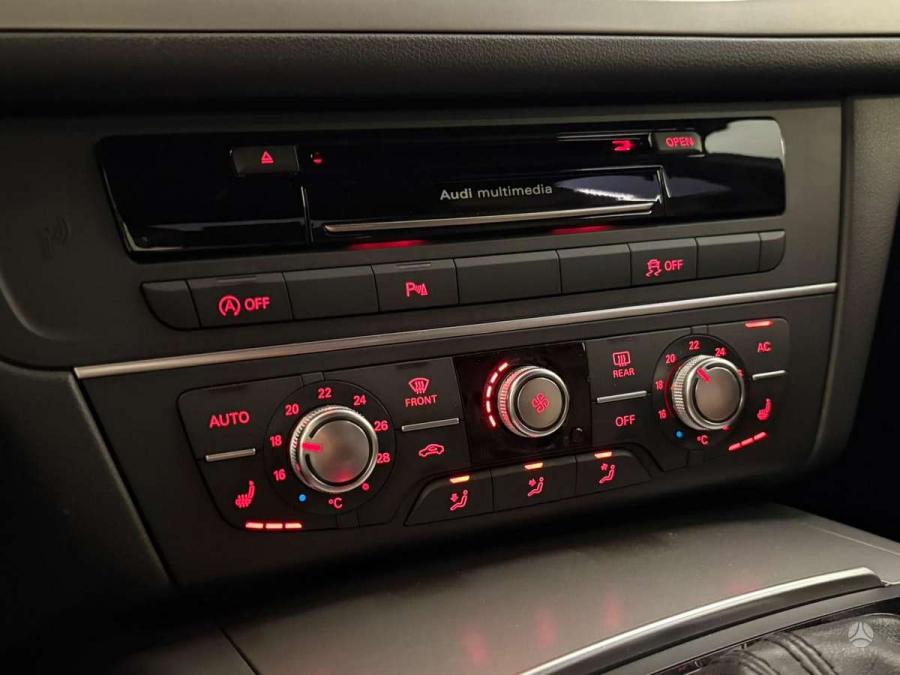 Melns Audi A6 2012 Marijampole, ar dzinēja tilpumu 2.97 L un nobraukumu 268 tūkst. km par 10450 €, foto 12 vietnē AUTOMOTO.COM.LV