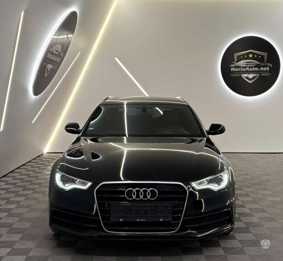 Melns Audi A6 2012 Marijampole, ar dzinēja tilpumu 2.97 L un nobraukumu 268 tūkst. km par 10450 €, foto 13 vietnē AUTOMOTO.COM.LV