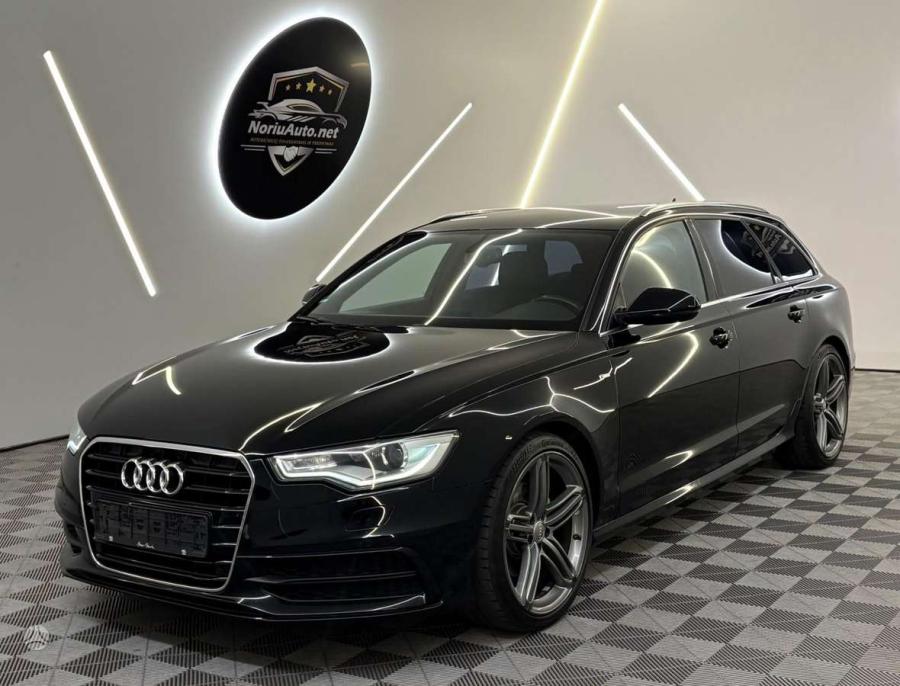 Melns Audi A6 2012 Marijampole, ar dzinēja tilpumu 2.97 L un nobraukumu 268 tūkst. km par 10450 €, foto 14 vietnē AUTOMOTO.COM.LV