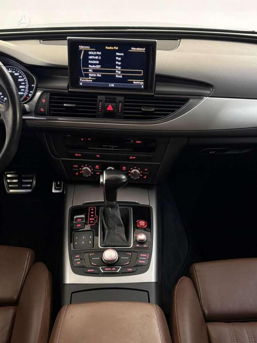 Melns Audi A6 2012 Marijampole, ar dzinēja tilpumu 2.97 L un nobraukumu 268 tūkst. km par 10450 €, foto 22 vietnē AUTOMOTO.COM.LV