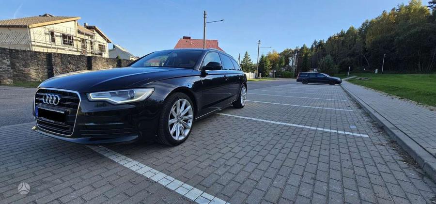 Черный Ауди А6 2012 в Вильнюс, объемом двигателя 2.97 л и пробегом 350 тыс. км за 9000 €, фото 3 на AUTOMOTO.COM.LV