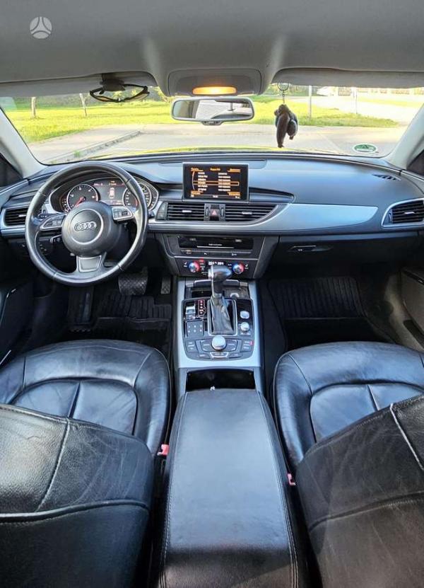 Melns Audi A6 2012 Viļņa, ar dzinēja tilpumu 2.97 L un nobraukumu 350 tūkst. km par 9000 €, foto 9 vietnē AUTOMOTO.COM.LV