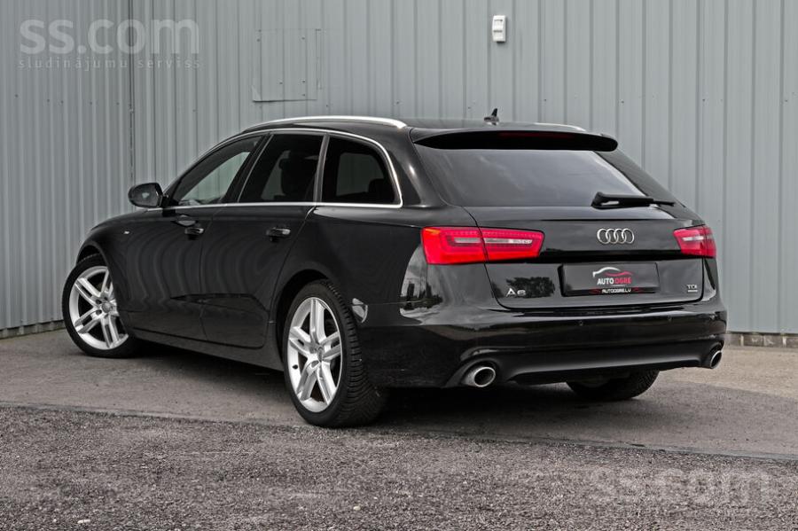 Melns Audi A6 2012 Ogre, ar dzinēja tilpumu 3.00 L un nobraukumu 229 tūkst. km par 11500 €, foto 5 vietnē AUTOMOTO.COM.LV