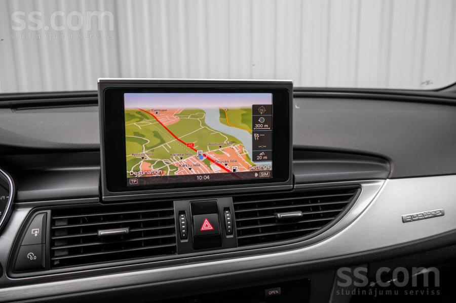Melns Audi A6 2012 Ogre, ar dzinēja tilpumu 3.00 L un nobraukumu 229 tūkst. km par 11500 €, foto 12 vietnē AUTOMOTO.COM.LV