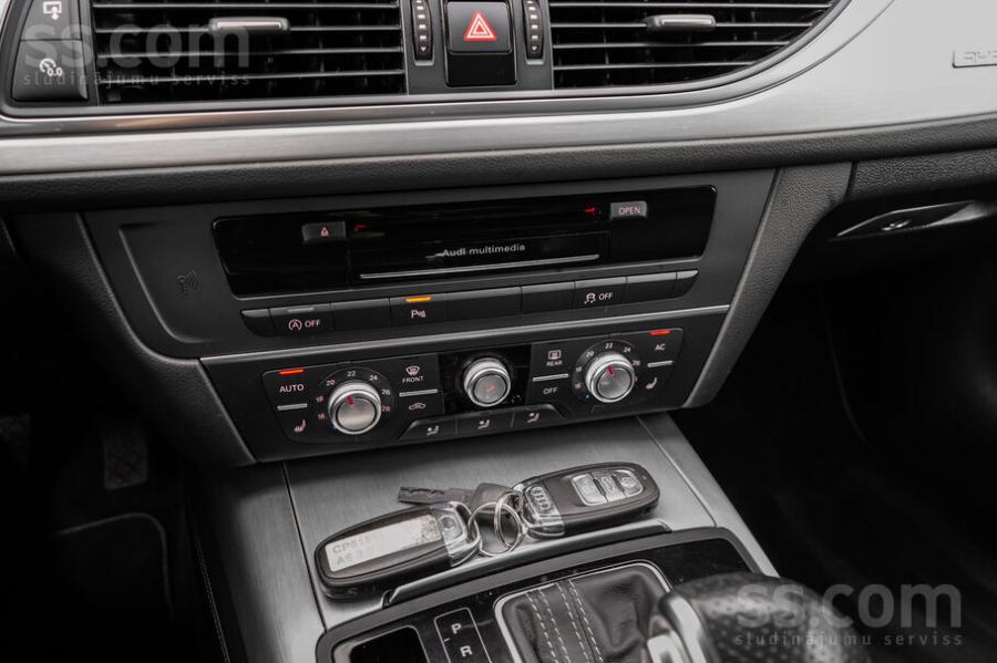 Melns Audi A6 2012 Ogre, ar dzinēja tilpumu 3.00 L un nobraukumu 229 tūkst. km par 11500 €, foto 14 vietnē AUTOMOTO.COM.LV