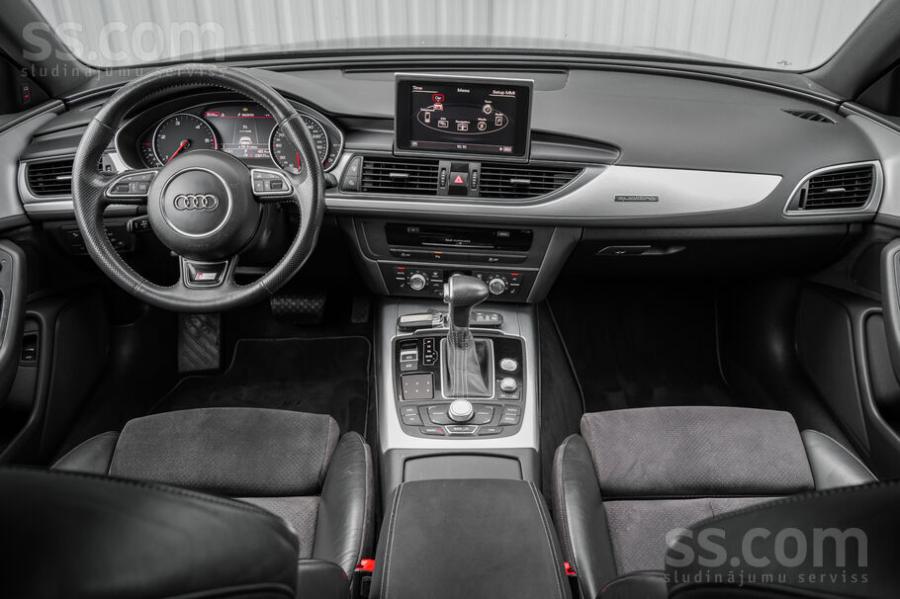 Melns Audi A6 2012 Ogre, ar dzinēja tilpumu 3.00 L un nobraukumu 229 tūkst. km par 11500 €, foto 17 vietnē AUTOMOTO.COM.LV