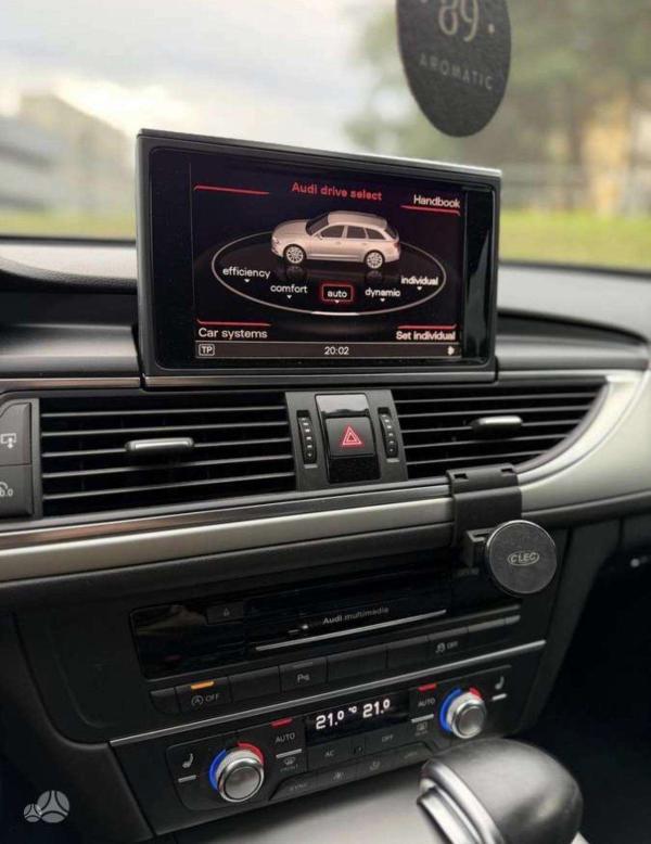 Melns Audi A6 2012 Viļņa, ar dzinēja tilpumu 3.00 L un nobraukumu 287 tūkst. km par 5900 €, foto 8 vietnē AUTOMOTO.COM.LV