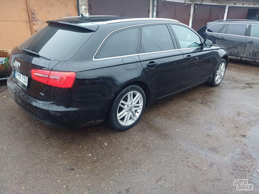 Melns Audi A6 2013 Kauņa, ar dzinēja tilpumu 2.00 L un nobraukumu 300 tūkst. km par 8400 €, foto 3 vietnē AUTOMOTO.COM.LV