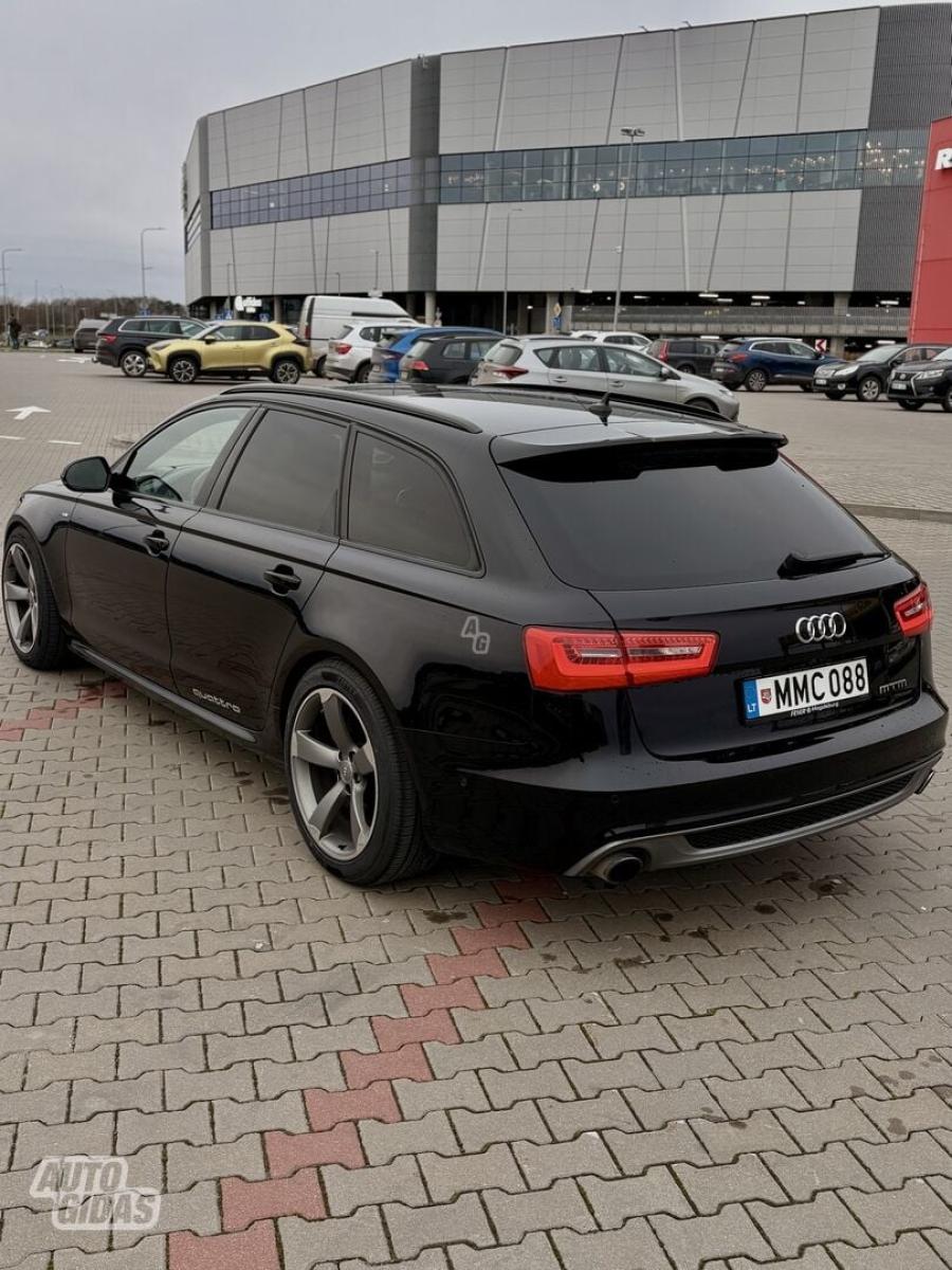 Black Audi A6 2013 in Vilnius, with an engine capacity of 3.00 L and mileage of 240 thousand km for 15500 €, photo 6 on AUTOMOTO.COM.LV