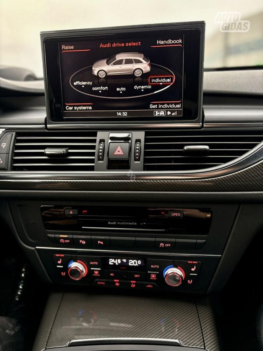 Black Audi A6 2013 in Vilnius, with an engine capacity of 3.00 L and mileage of 240 thousand km for 15500 €, photo 18 on AUTOMOTO.COM.LV