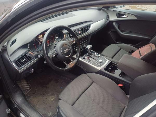 Black Audi A6 2013 in Kaunas, with an engine capacity of 1.97 L and mileage of 309 thousand km for 8400 €, photo 5 on AUTOMOTO.COM.LV