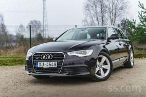 Black Audi A6 2013 in Riga, with an engine capacity of 3.00 L and mileage of 253 thousand km for 14390 €, photo  on AUTOMOTO.COM.LV