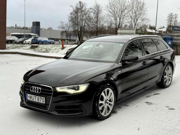 Black Audi A6 2013 in Vilnius, with an engine capacity of 3.00 L and mileage of 299 thousand km for 5900 €, photo 1 on AUTOMOTO.COM.LV