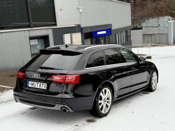 Black Audi A6 2013 in Vilnius, with an engine capacity of 3.00 L and mileage of 299 thousand km for 5900 €, photo 5 on AUTOMOTO.COM.LV