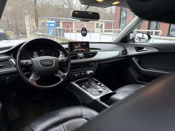 Black Audi A6 2013 in Vilnius, with an engine capacity of 3.00 L and mileage of 299 thousand km for 5900 €, photo 8 on AUTOMOTO.COM.LV