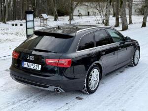Black Audi A6 2013 in Vilnius, with an engine capacity of 3.00 L and mileage of 252 thousand km for 9700 €, photo 5 on AUTOMOTO.COM.LV
