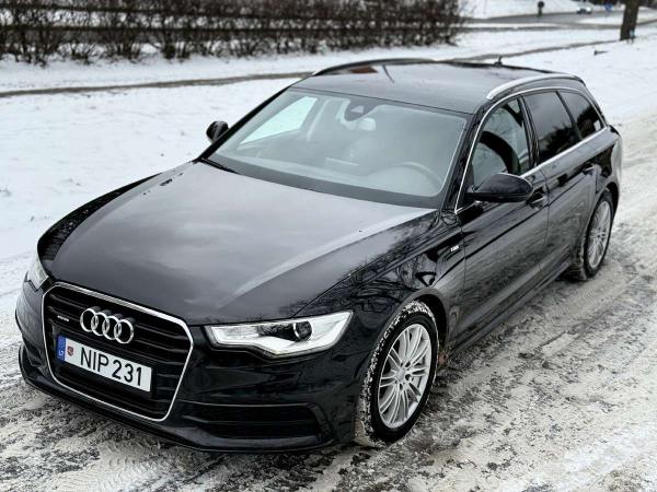 Melns Audi A6 2013 Viļņa, ar dzinēja tilpumu 3.00 L un nobraukumu 251 tūkst. km par 9700 €, foto 2 vietnē AUTOMOTO.COM.LV