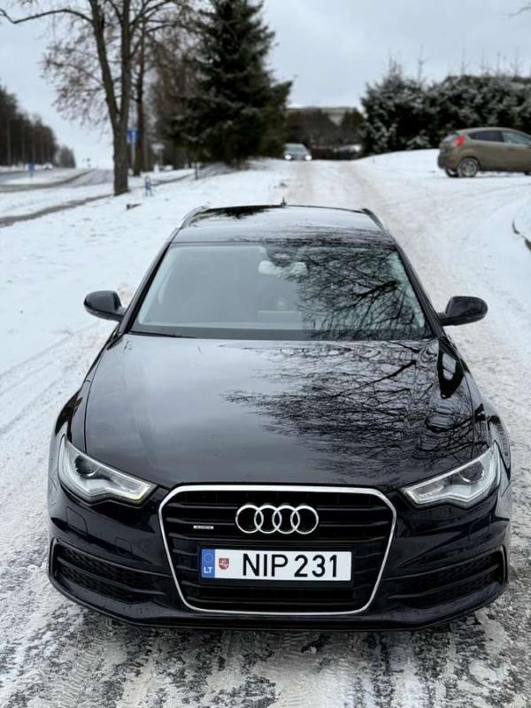 Melns Audi A6 2013 Viļņa, ar dzinēja tilpumu 3.00 L un nobraukumu 251 tūkst. km par 9700 €, foto 3 vietnē AUTOMOTO.COM.LV