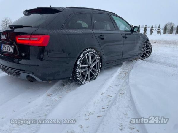 Black Audi A6 2013 in Tallinn, with an engine capacity of 3.00 L and mileage of 310 thousand km for 14200 €, photo 3 on AUTOMOTO.COM.LV