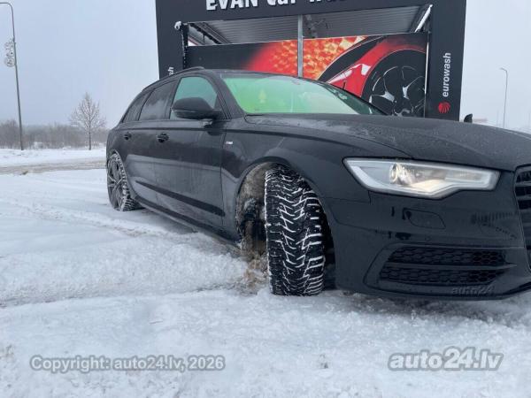 Black Audi A6 2013 in Tallinn, with an engine capacity of 3.00 L and mileage of 310 thousand km for 14200 €, photo 4 on AUTOMOTO.COM.LV
