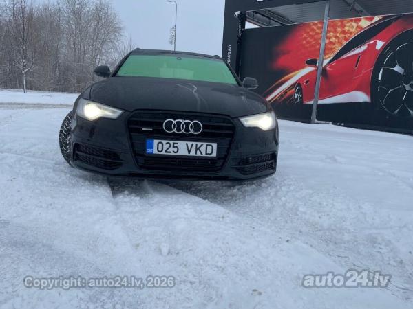 Black Audi A6 2013 in Tallinn, with an engine capacity of 3.00 L and mileage of 310 thousand km for 14200 €, photo 6 on AUTOMOTO.COM.LV