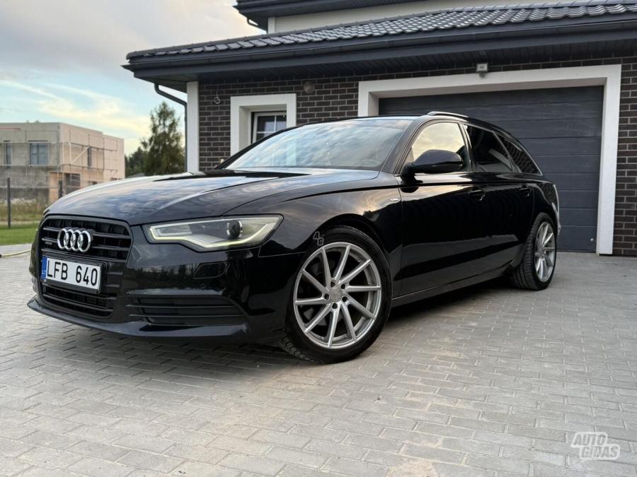 Black Audi A6 2013 in Vilnius, with an engine capacity of 3.00 L and mileage of 270 thousand km for 9500 €, photo 2 on AUTOMOTO.COM.LV