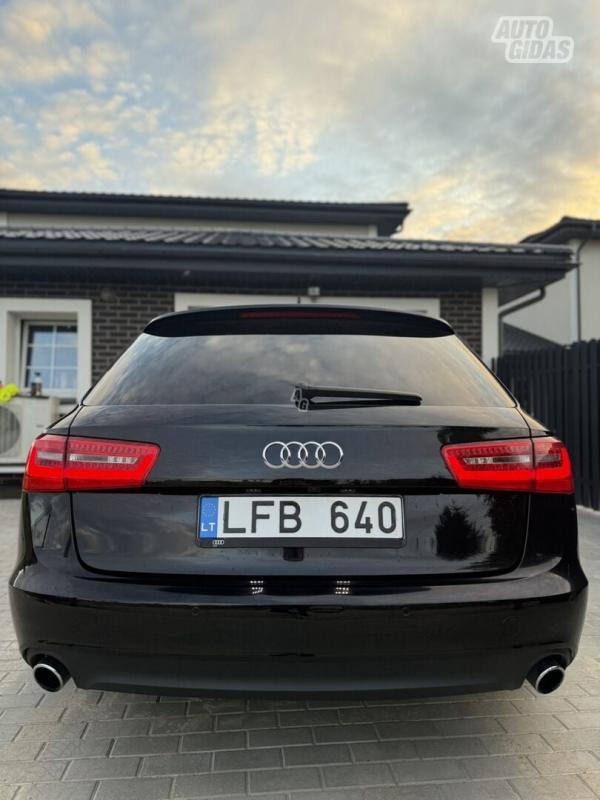 Black Audi A6 2013 in Vilnius, with an engine capacity of 3.00 L and mileage of 270 thousand km for 9500 €, photo 4 on AUTOMOTO.COM.LV