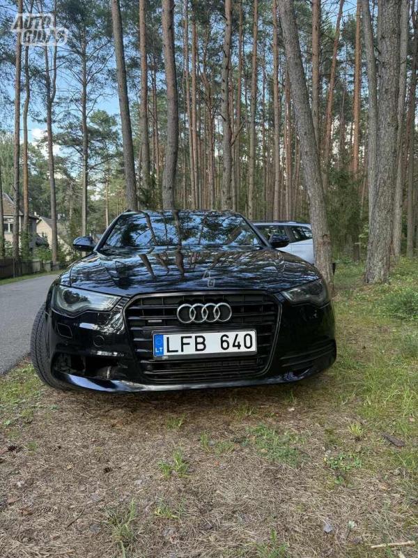 Black Audi A6 2013 in Vilnius, with an engine capacity of 3.00 L and mileage of 270 thousand km for 9500 €, photo 6 on AUTOMOTO.COM.LV
